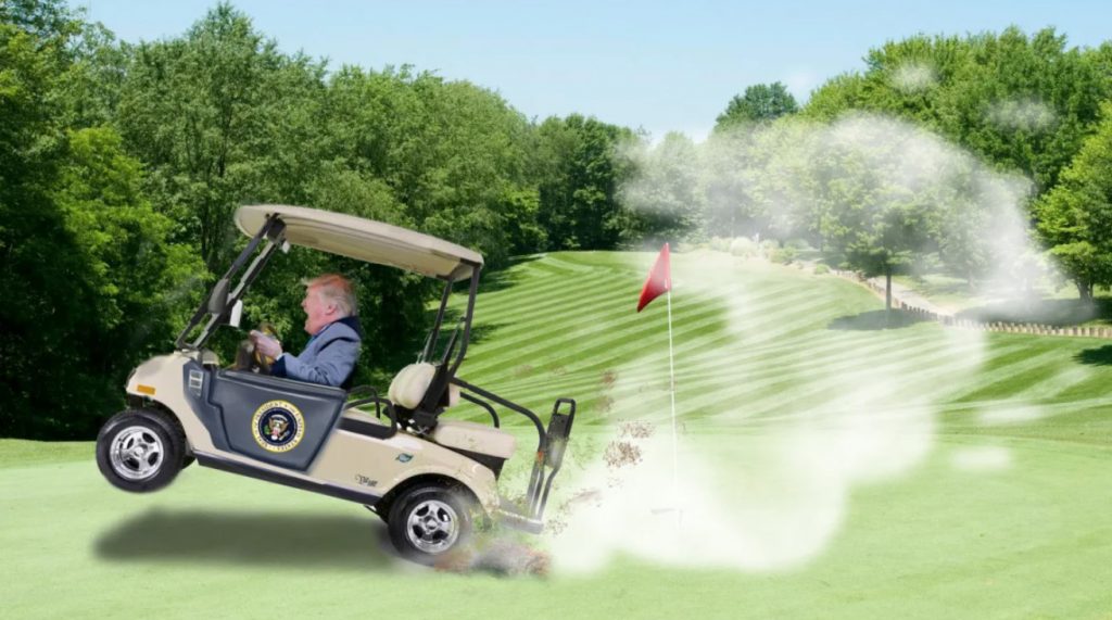 PEOPLE GETTING HIT BY GOLF CARTS | The Howler Monkey