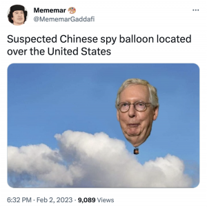 The Best Chinese Spy Balloon Memes | The Howler Monkey