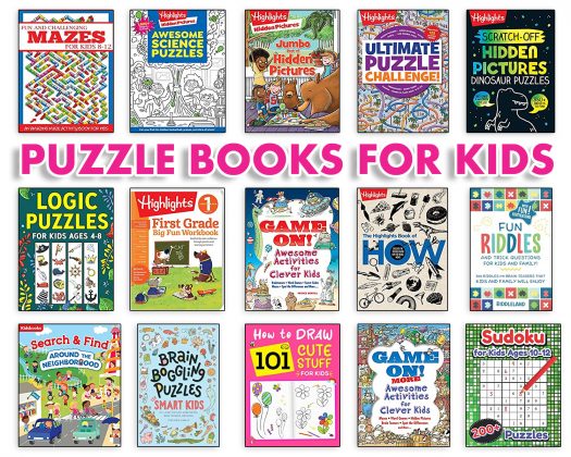 The Best (and Hardest) Puzzle Activity Books for Kids! | The Howler Monkey